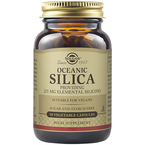 Solgar® | OCEANIC SILICA 25 MG VEGETABLE CAPSULES